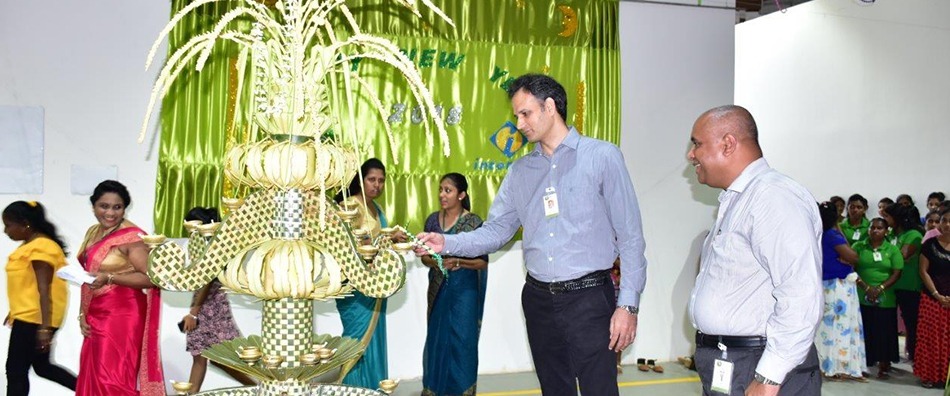 New Year Celebrations at Texlan Center Pvt. Ltd, Sri Lanka – Interloop